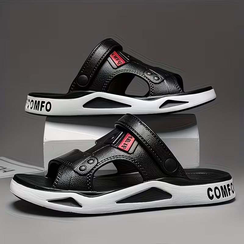 Men’s Breathable Comfort Slip-On Slides – Kalont
